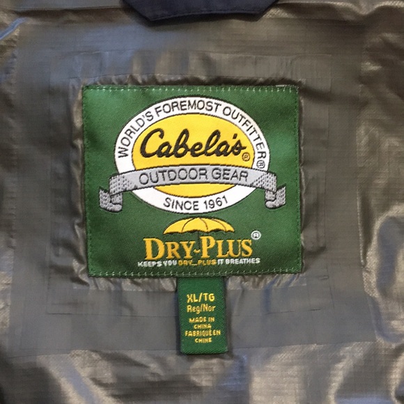 Cabela's | Jackets & Coats | Cabelas Dry Plus Hooded Full Zip Windbreaker | Poshmark
